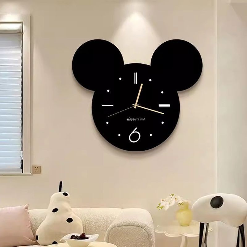 Mickey Clock Wall Clock Living Room Household Modern Minimalist Watch ...