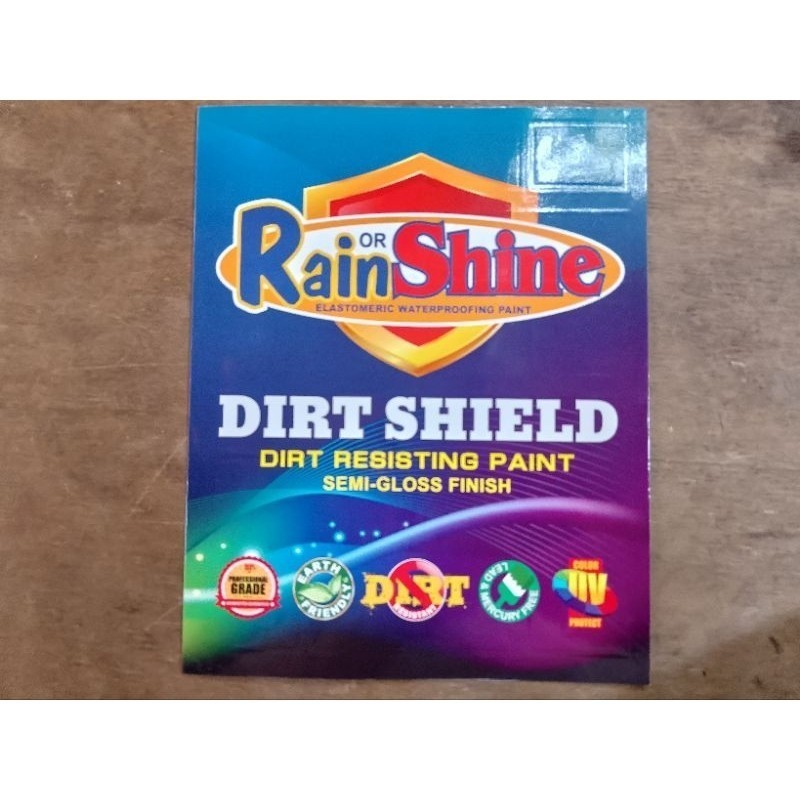 RAIN OR SHINE DIRT SHIELD PAINT COLOR CHART | Shopee Philippines