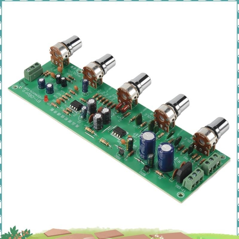 2.0 HIFI AN4558 Audio Preamplifier Bass Midrange Treble Balance ...