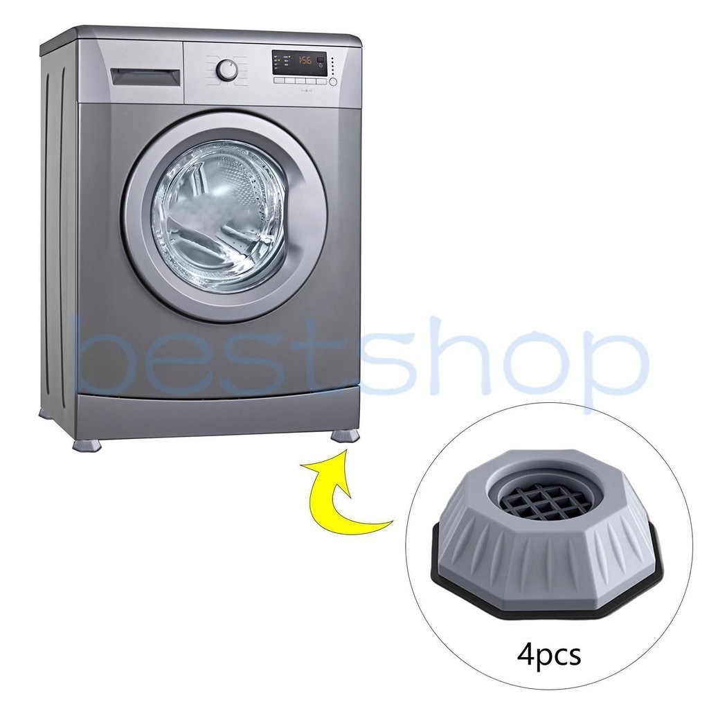 1/2/3 Non Slip Washing Machine Feet Pad for Firm Grip on Cabinet Fridge ...