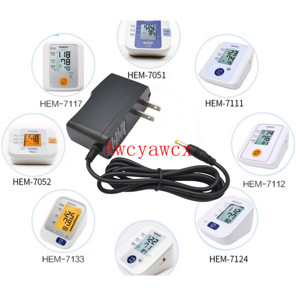 6V 500mA 0.5A For Omron HHP-CM01-AP Power AC DC Adapter Blood Pressure Monitor Digital BPM M2 ...