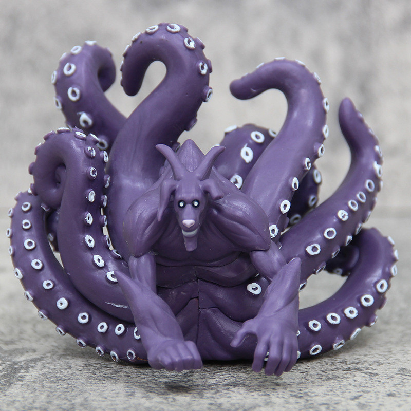 Naruto Figure Octopus Eight-Tailed Bull Demon Kirabi Tail Orc Column ...