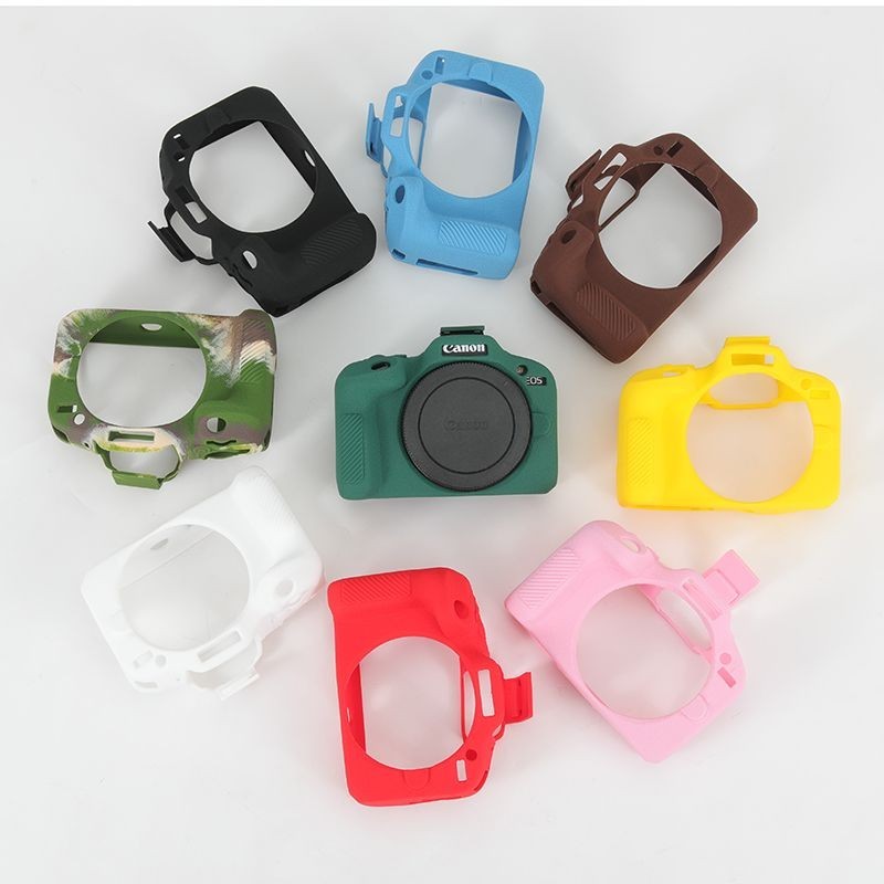 Litchi patterned thickened silicone cover suitable for Canon R100 ...