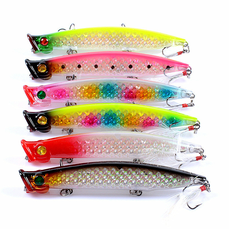 Lure Bionic Bait POPPER Lure Phantom Laser Bionic Bait 11.1cm/13.2g ...