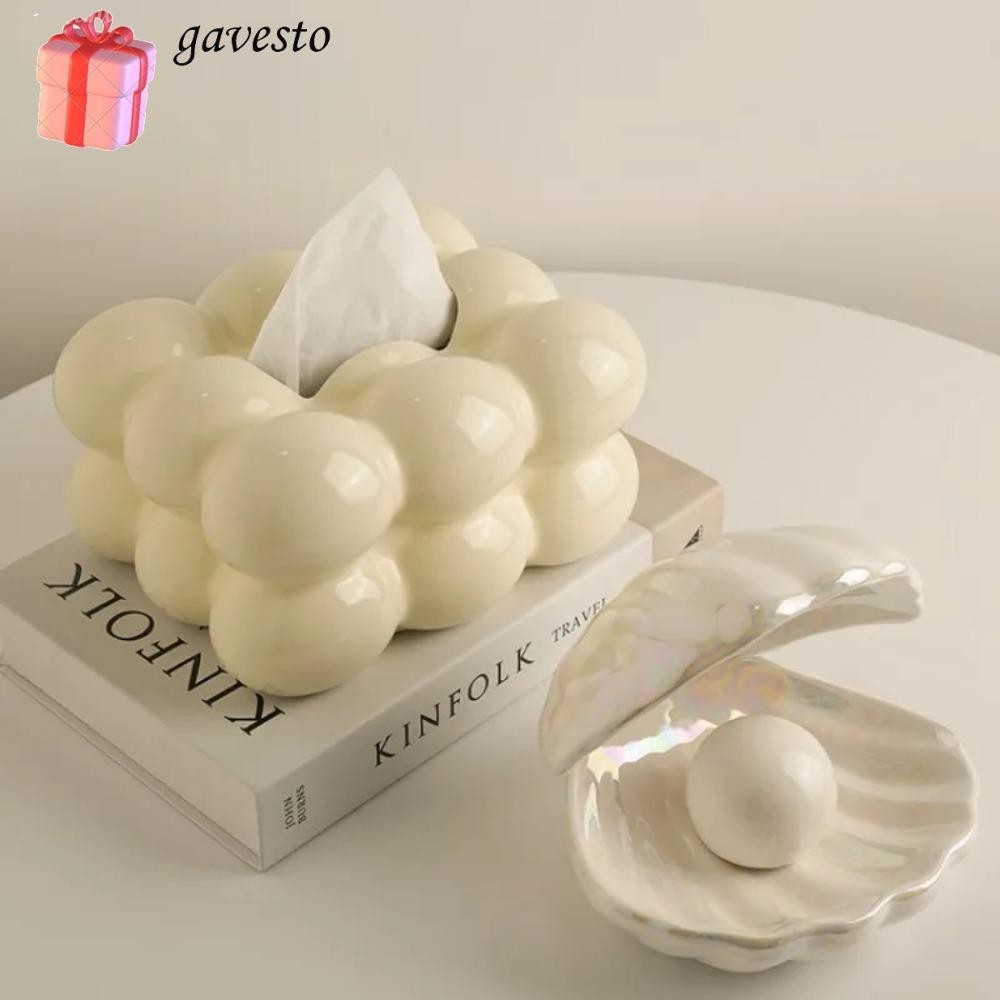GAVESTO Tissue Box, Dining Table Napkin Paper Towel Dispenser, Bubble ...