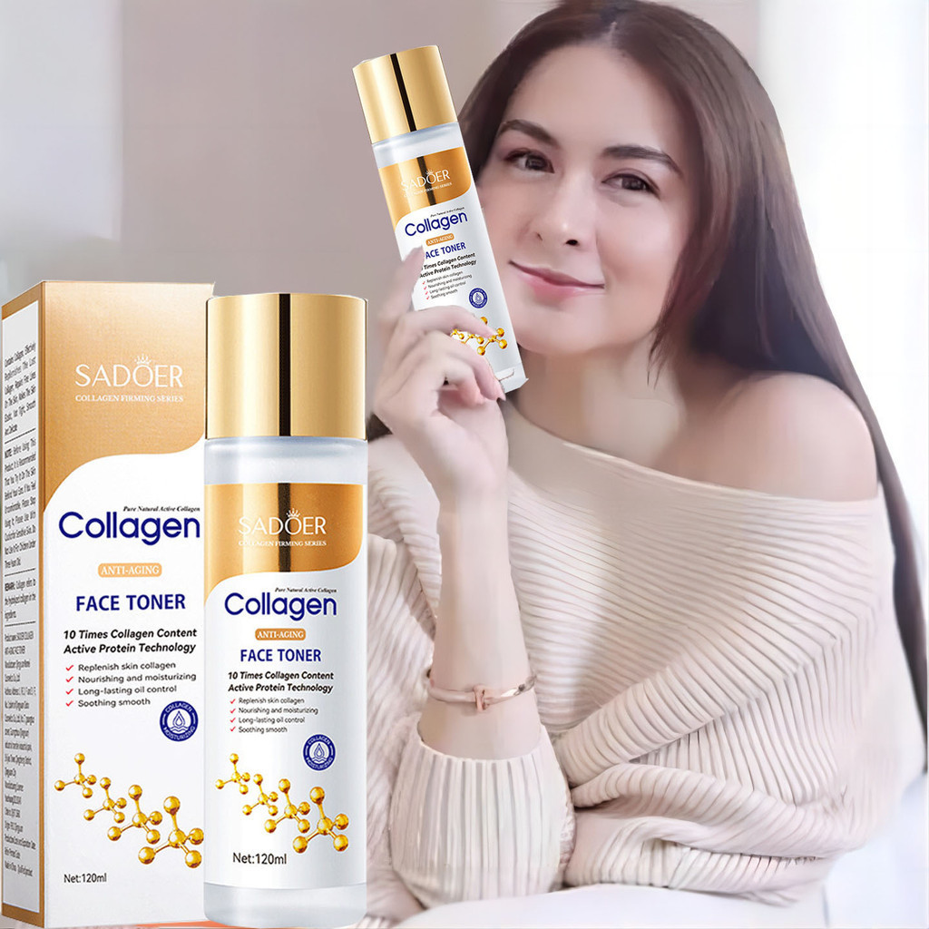 SADOER Collagen Face Toner Replenishes Skin Moisturizing Hydrating ...