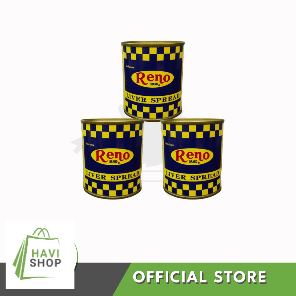 RENO LIVER SPREAD BIG 3PCS X 230G (PALAMAN, CALDERETA, MENUDO COOKING ...