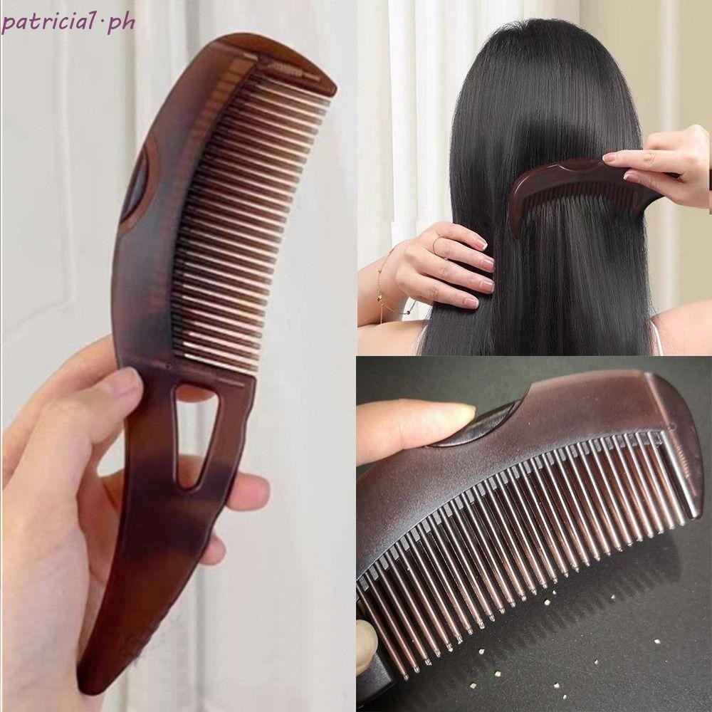 PATRICIA Anti-Dandruff Massage Comb, Deep Clean Press Squeeze Out Dirty ...