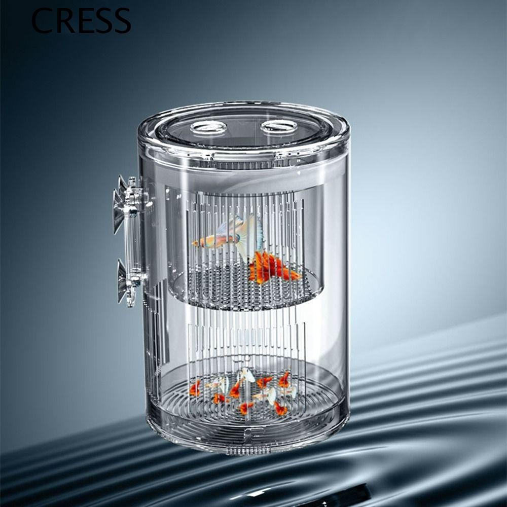 CRESS Floating Fish Breeding Isolation Box, Acrylic Transparent ...