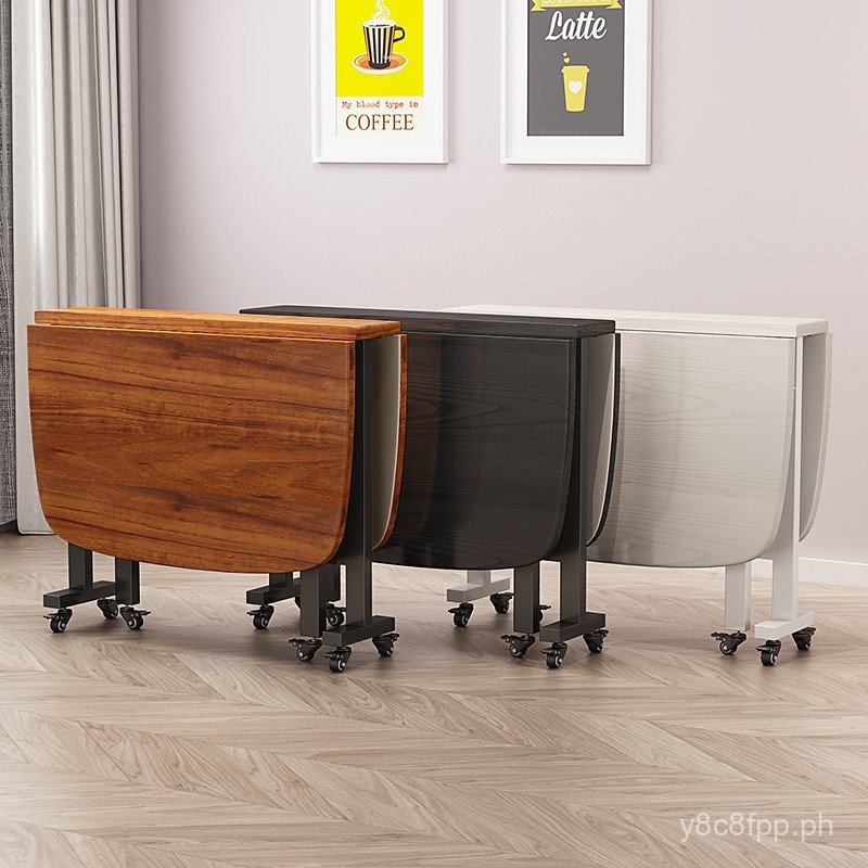 Folding Table Dining Table Home Simple Rectangular Dining Table ...