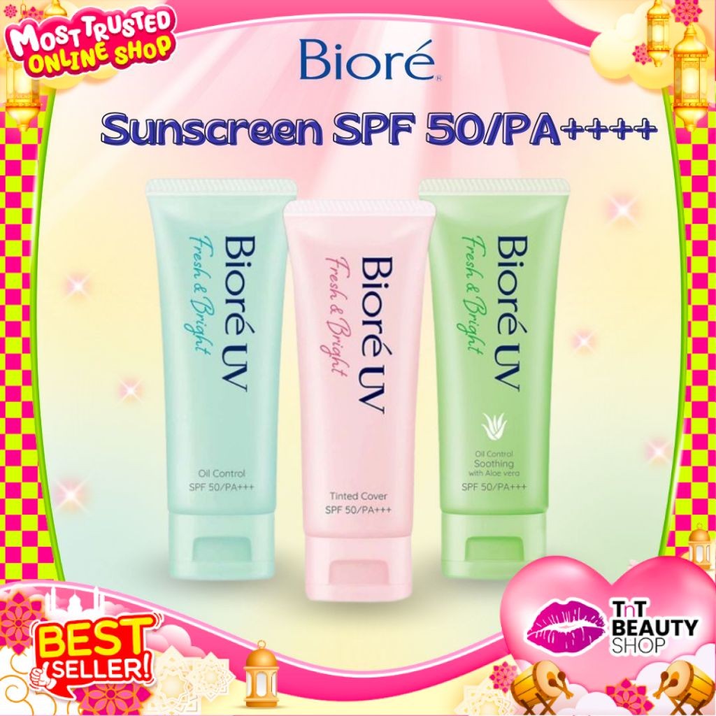 Biore UV Fresh & Bright Instant Cover - Oil Control Matte Sunsncreen ...