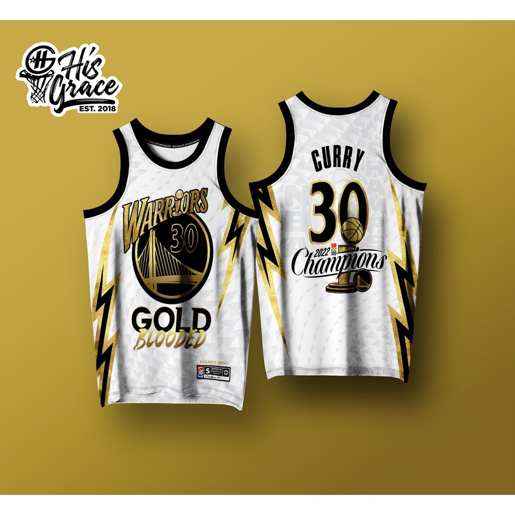 FREE CUSTOMIZE OF NAME AND NUMBER GSW HISGRACE FULL SUBLIMATION CHAMP ...