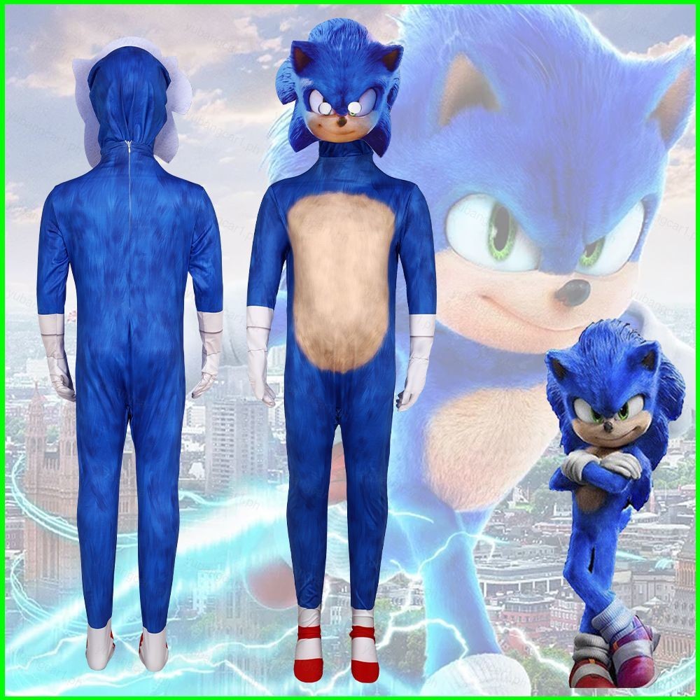 YB1 Sonic the Hedgehog 3 tight clothing role play cosplay cloth for ...