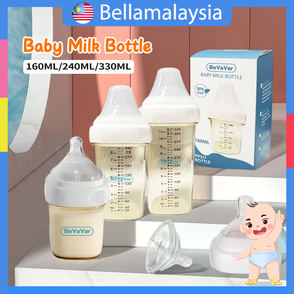Bella PPUS Newborn Feeding Bottle Anti Colic Milk Bottle Teat Botol ...