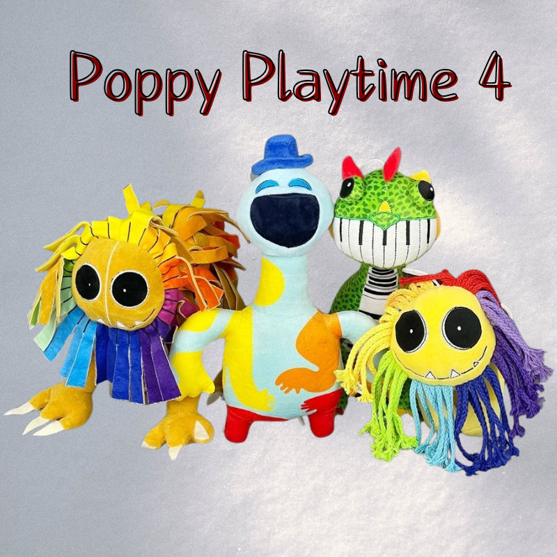 Poppy Playtime 4 Doey Plush Toy Nightmare Critters Doey Pianosaurus ...