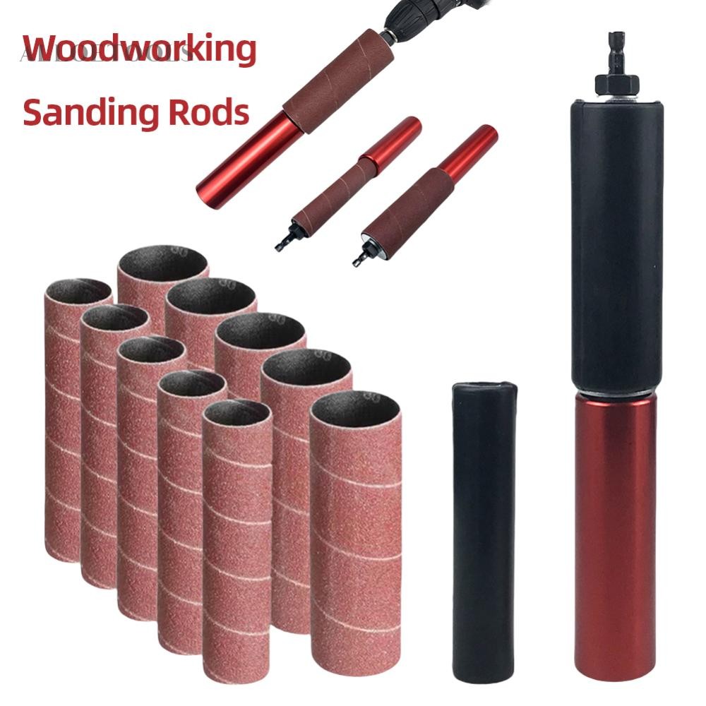 Sanding Rod Kit Reusable Portable Sanding Wood Metal Plastic Glass ...