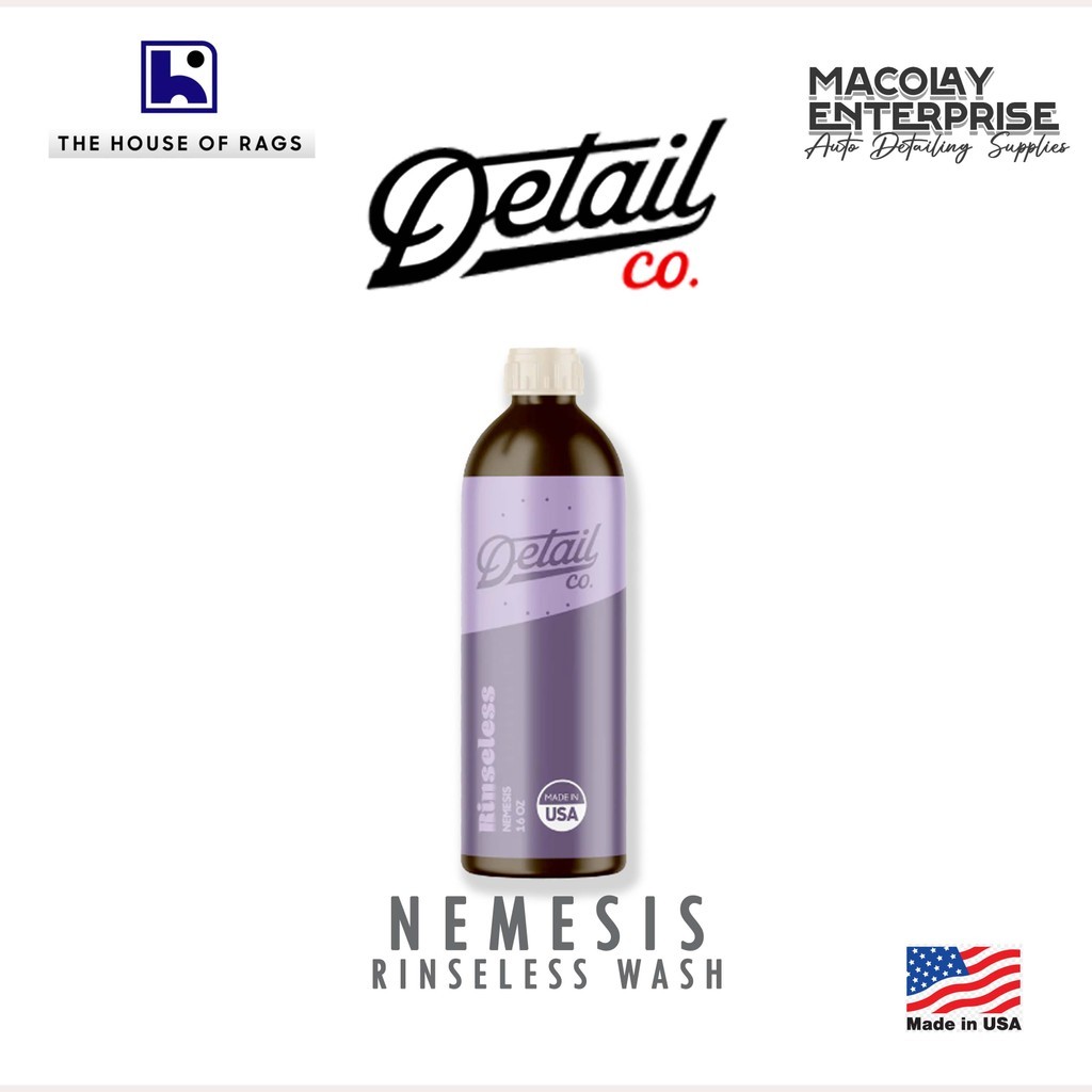 Detail Co. Nemesis Rinseless Wash 16oz | Shopee Philippines