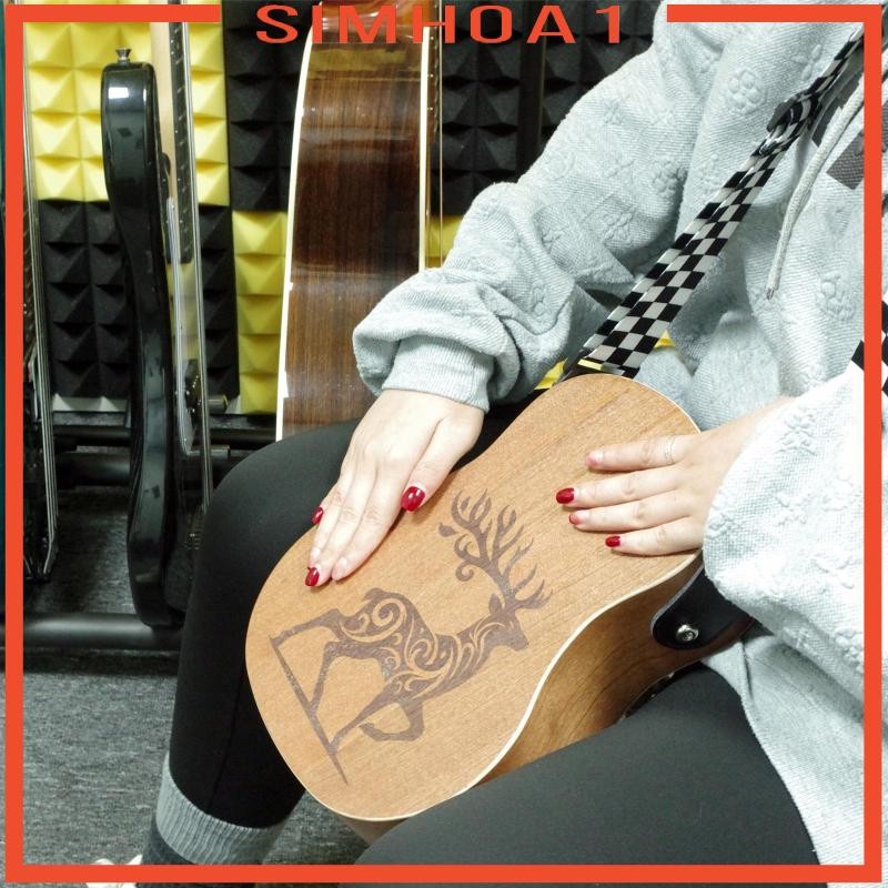 [Simhoa1] Portable Cajon Drum Travel Cajon Drum for Music Show Playing ...