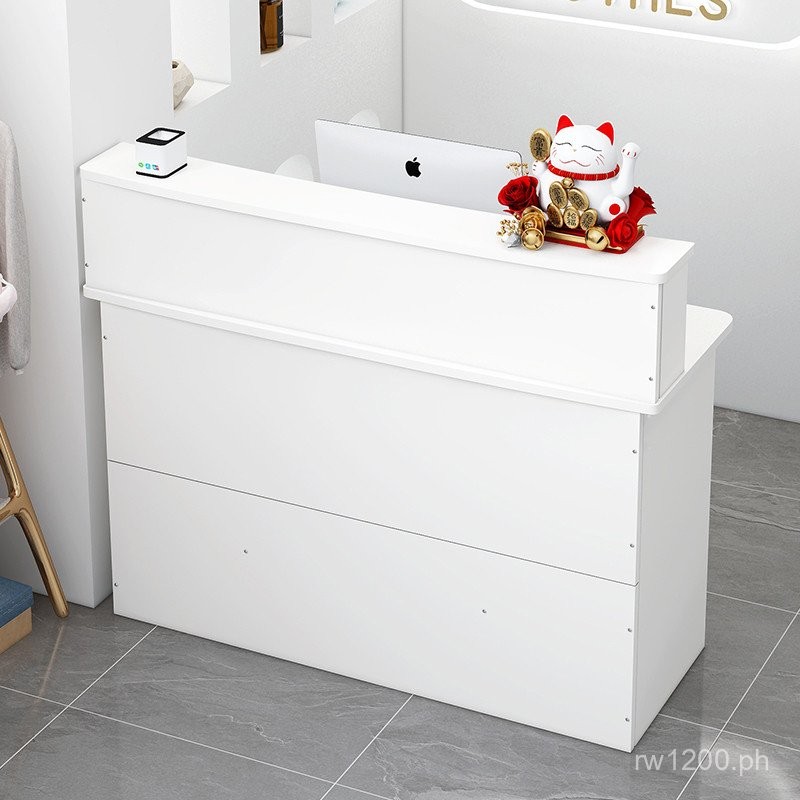 Bar Counter Bar Table Simple Counter Company Store Reception Desk Retro ...