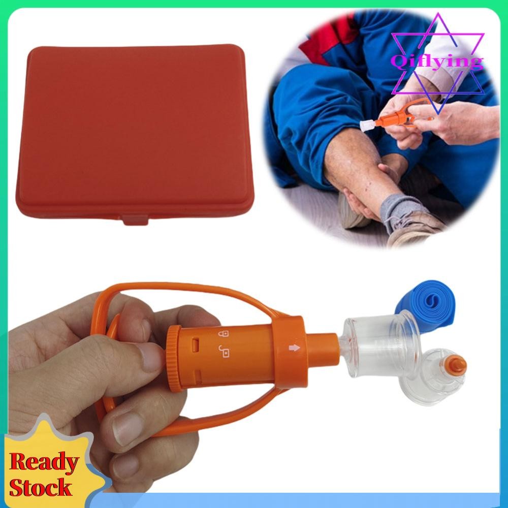 Snake Bite Kit Bee Sting Kit Venoms Extractor Suction Pump Outdoor Camp ...