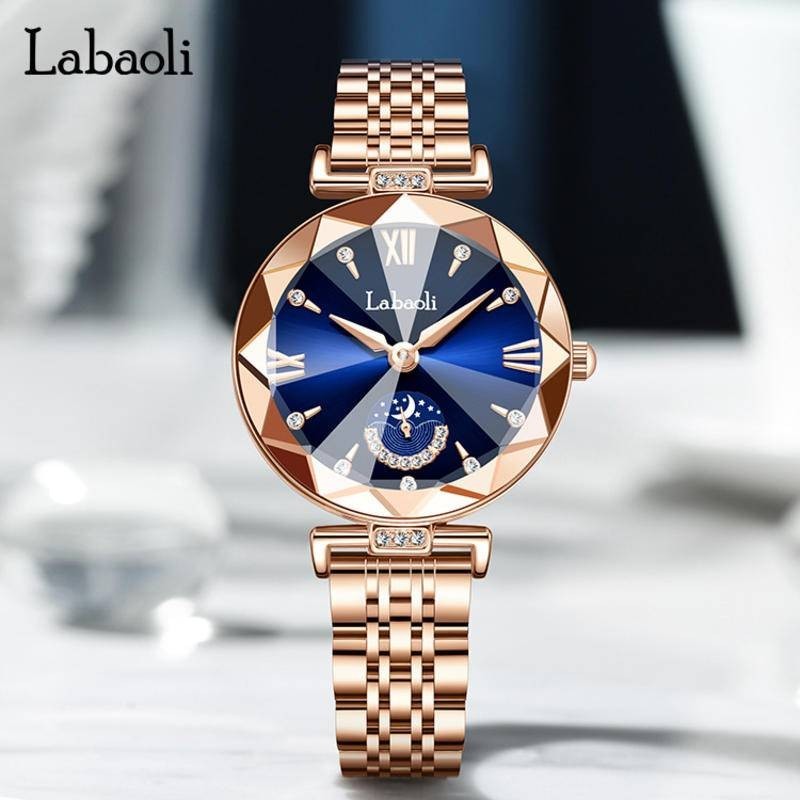 New Ladies Watch Fashion Trend Ladies Waterproof Watch Fashion Diamond ...
