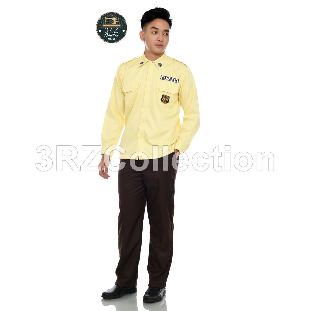Rasroreshop Mssashop Latest Beige Pdl Security Guard Uniform 2024 1stek ...