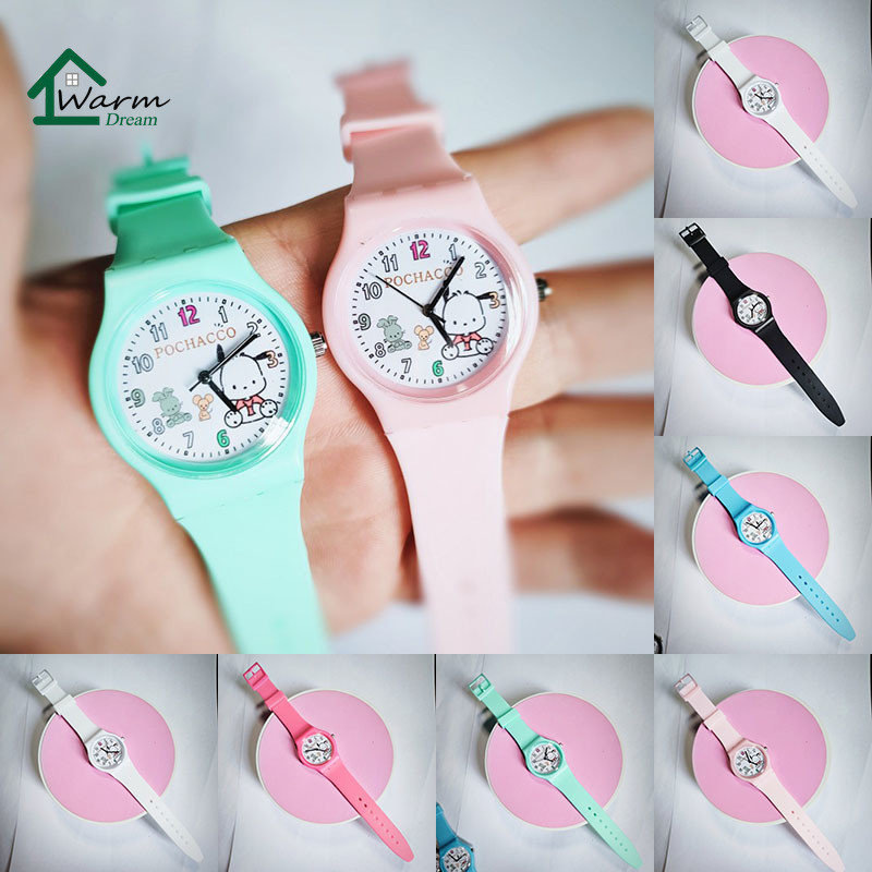 Sanrio Kids Watch Pochacco Watch Kids Watch Waterproof Fall-prevention ...