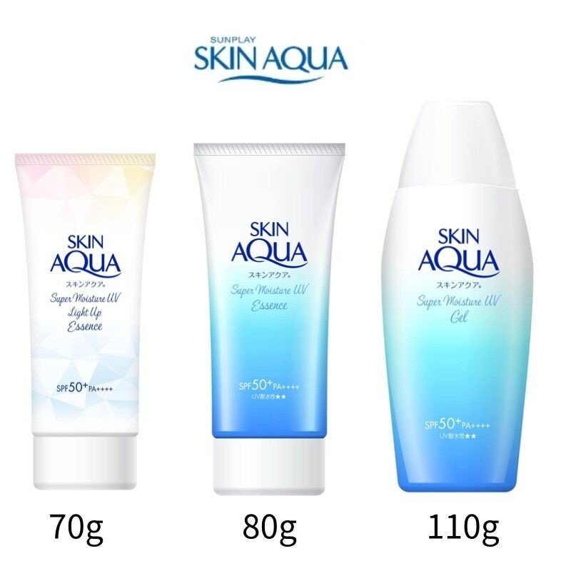 Sunplay Skin Aqua UV Super Moisture Essence Gel Sunscreen SPF50 PA UV Protection 70g 80g 110g ...