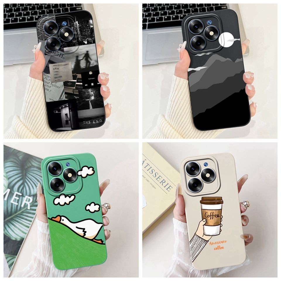 Case for ITEL P55 5G P661N P665L Fashion Style 2024 Pattern Lens ...
