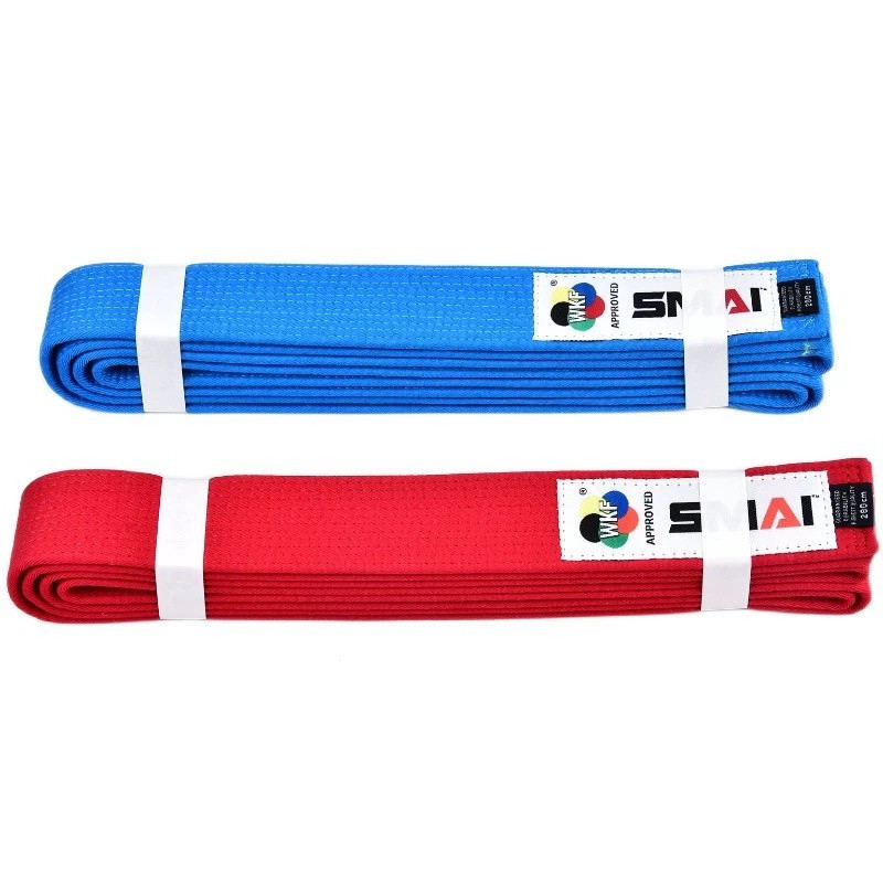 Karate Red Blue Belt Set Hand Belt Style Belt Competition Training Belt ...