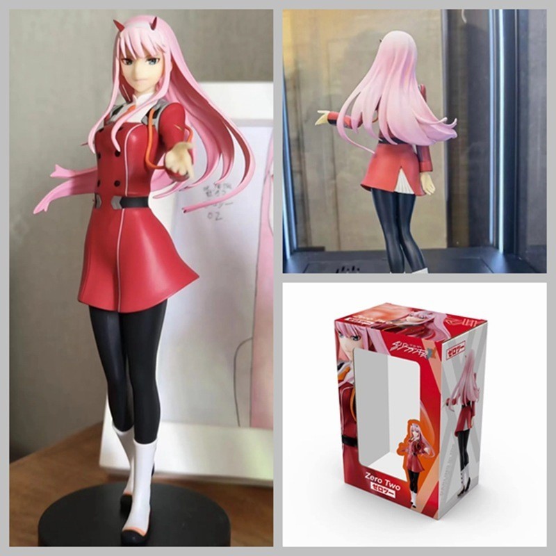 Anime DARLING National Team POP Zero Two Standing Beautiful Girl Model ...
