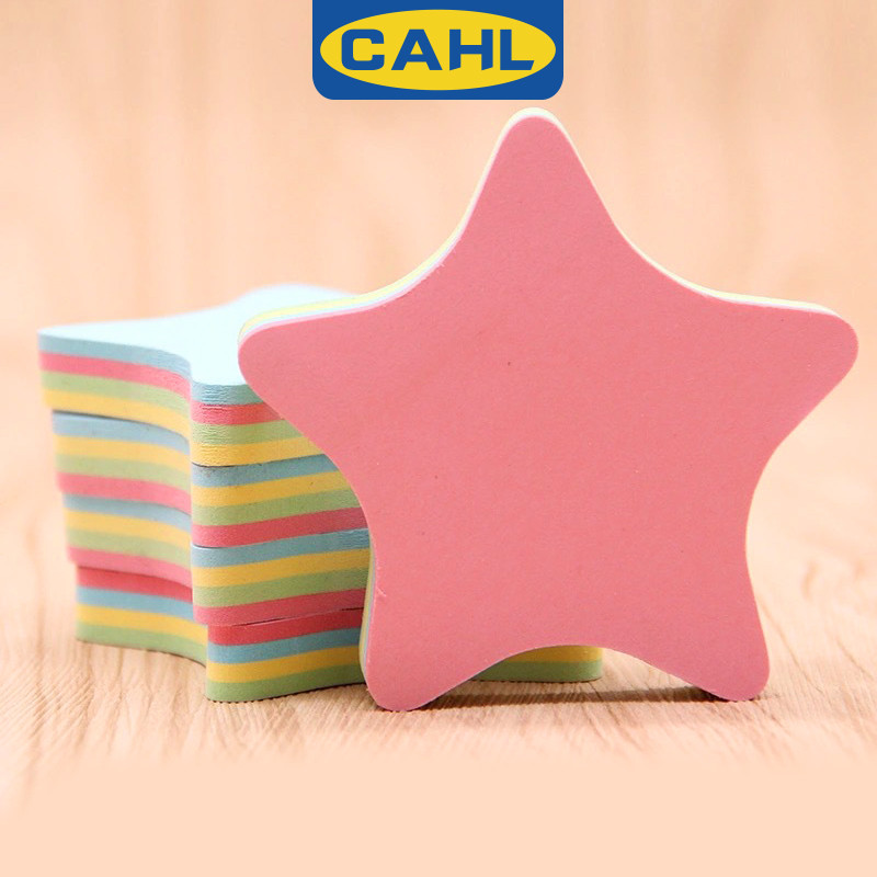 Mini Star Shaped Sticky Notes Colorful Self-Sticky Notes 100 Sheets/Pad ...