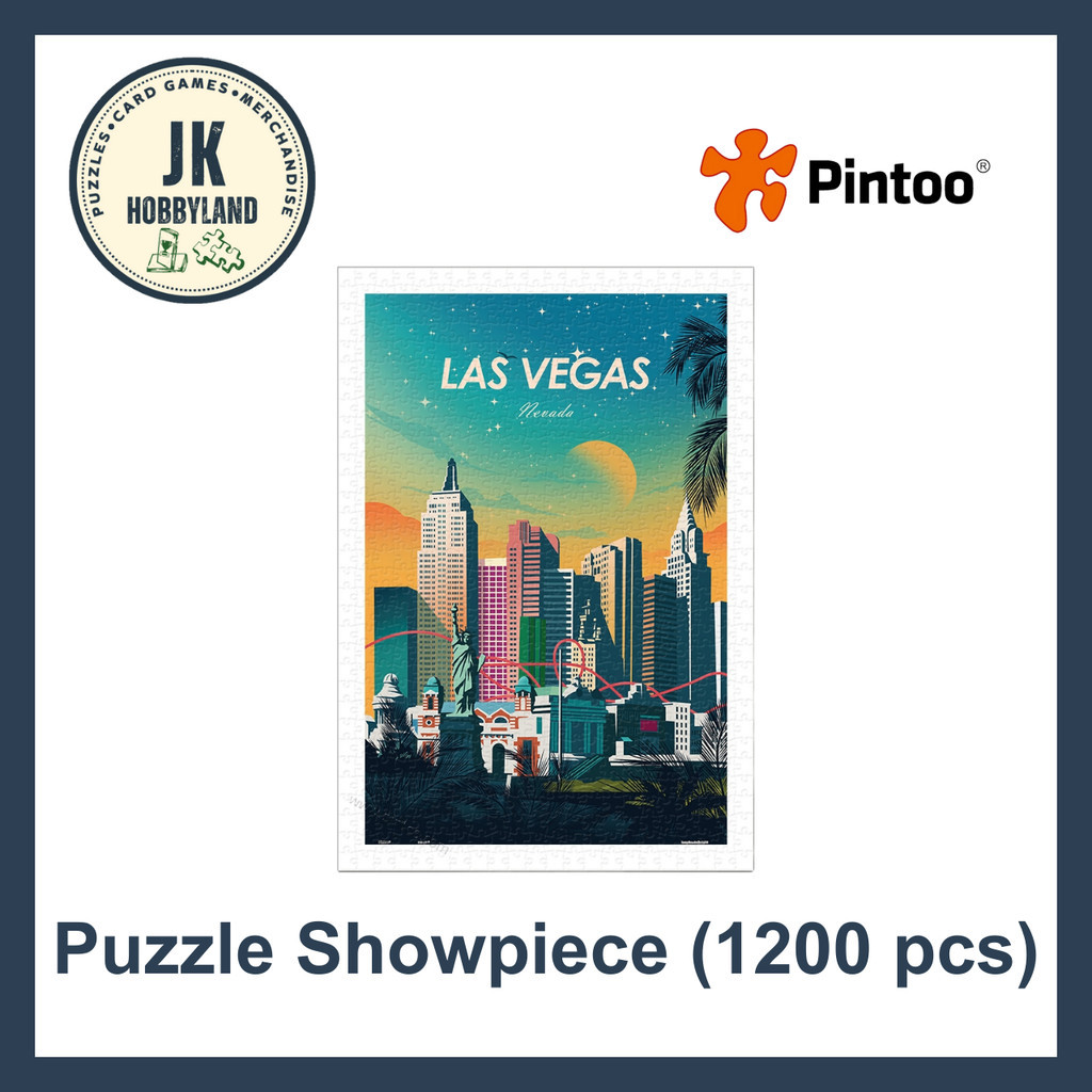 Pintoo Showpiece Puzzle 1200 pcs | Studio Inception - World Travel - Las Vegas | JK | Shopee ...