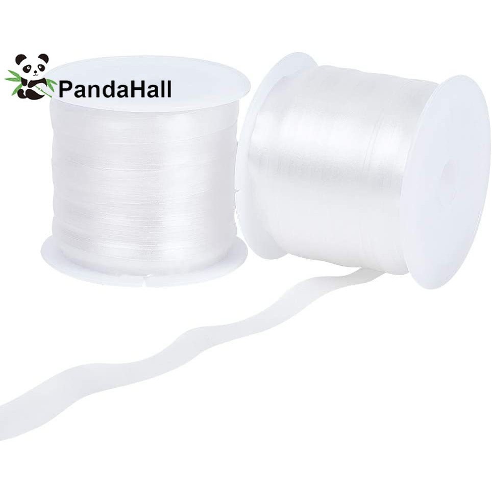 1Set Clear Elastic Strap 2 Sizes 30M Total Plastic Stretchable ...