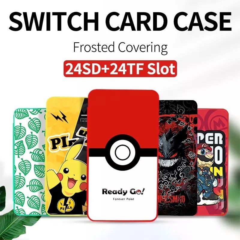 Nintendo Switch Accessory Cartoon and Anime Themes 24 in 1 Magnetic ...