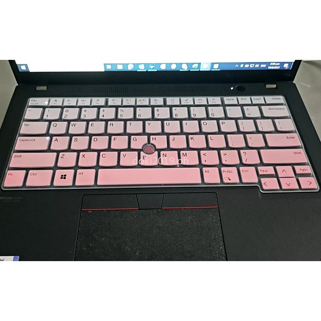 Laptop Keyboard Cover Skin for Lenovo Thinkpad T14 Gen 4 2023 ...