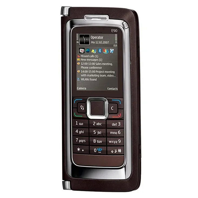 Nokia E90 GPS Wifi Full QWERTY Keyboard Classic Flip QWERTY cellphone ...