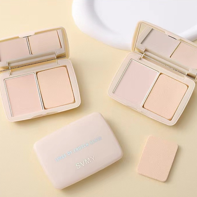 Two Way Cake Powder With Foundation LAMEILA-(FP5155) With Puff And With ...