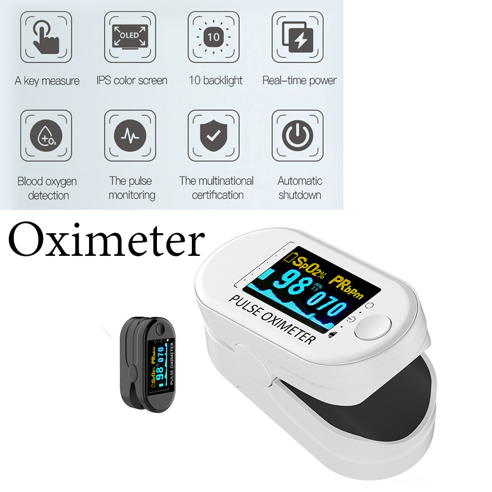Oxygen saturation monitor/finger pulse oximeter/finger clip pulse ...