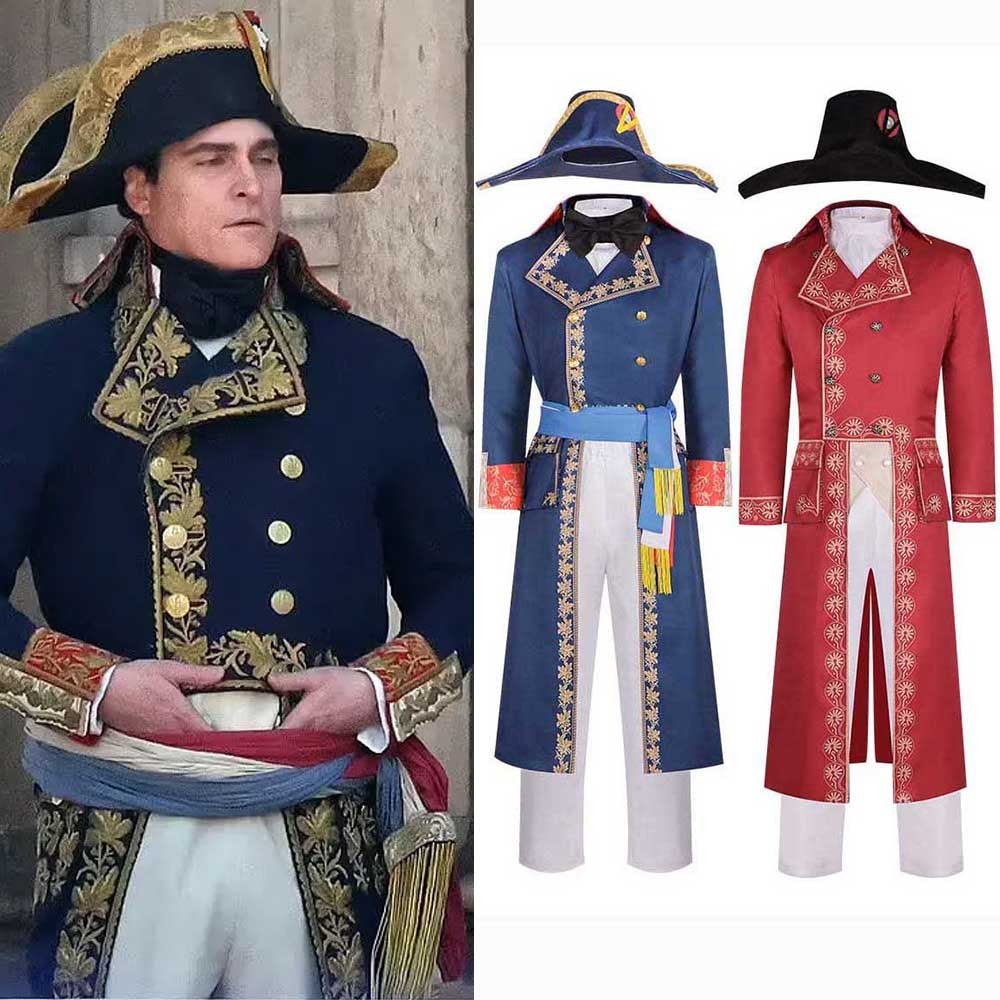 Medieval Napoleon Cosplay Fantasia Costume Disguise Adult Men Uniform ...