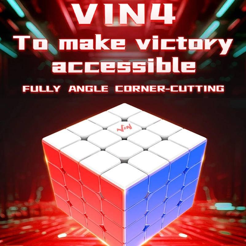 【PH Ready Stock 24h Shipping】VinCube Vin4 4x4 Magnetic Magic Cube ...
