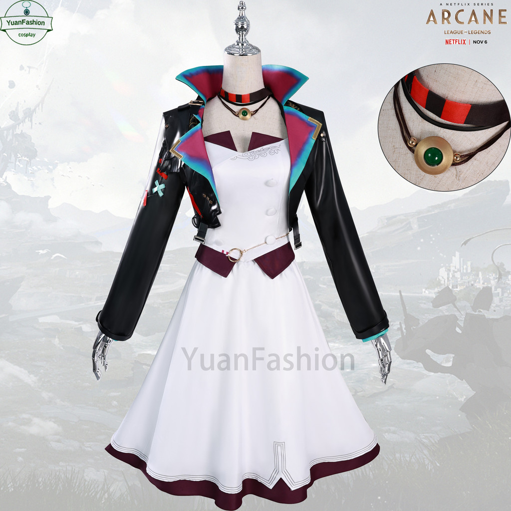[Ready Stock] Arcane cosplay The Loose Cannon Jinx cosplay Clothing ...
