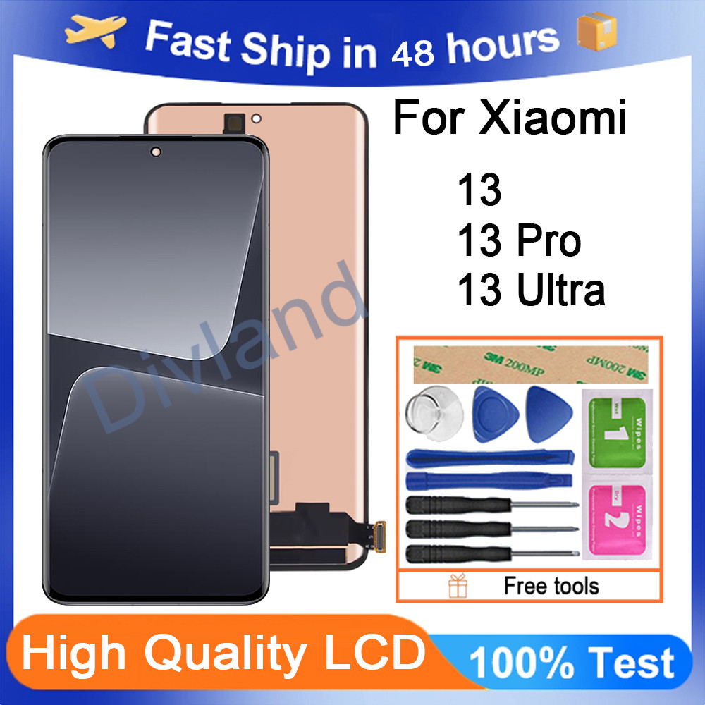 AMOLED TFT For Xiaomi 13 mi 13 Pro mi 13 Ultra LCD Display Touch Screen Replacement | Shopee ...