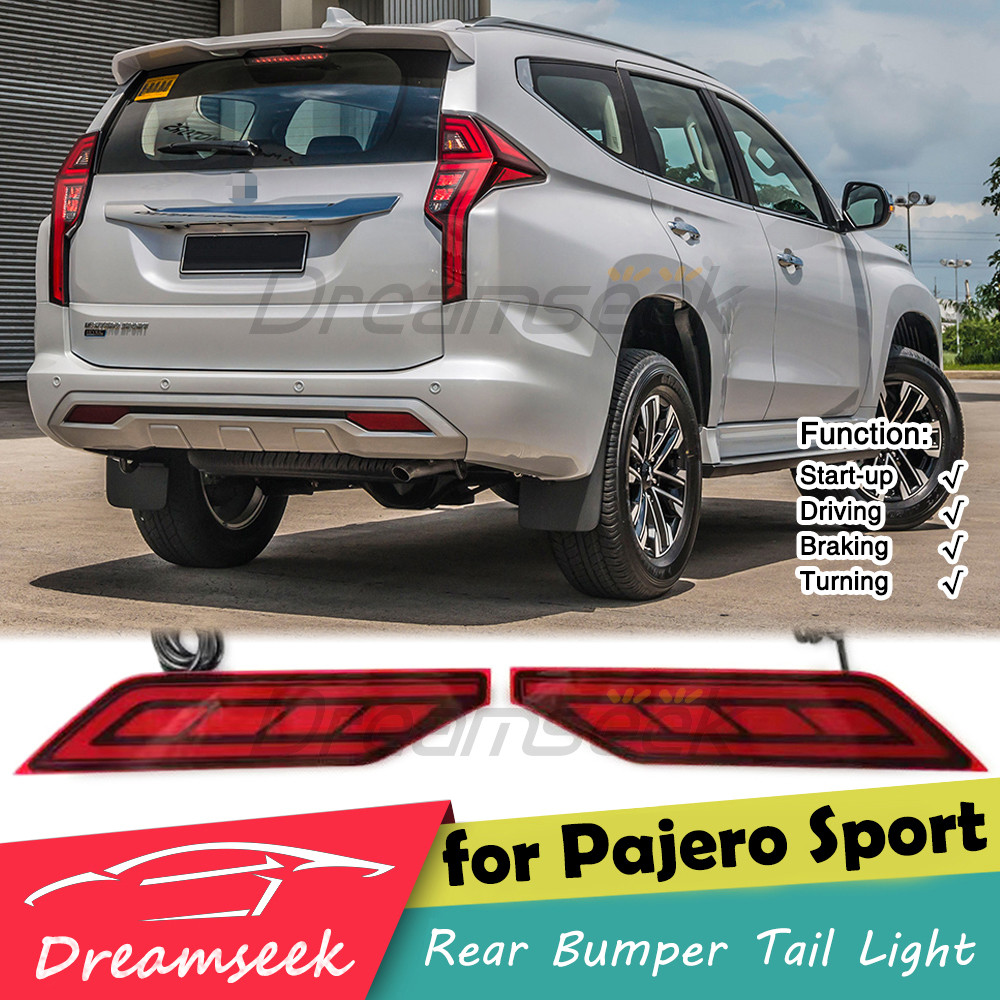 LED Reflector Rear Bumper Tail Light for Mitsubishi Pajero / Montero ...