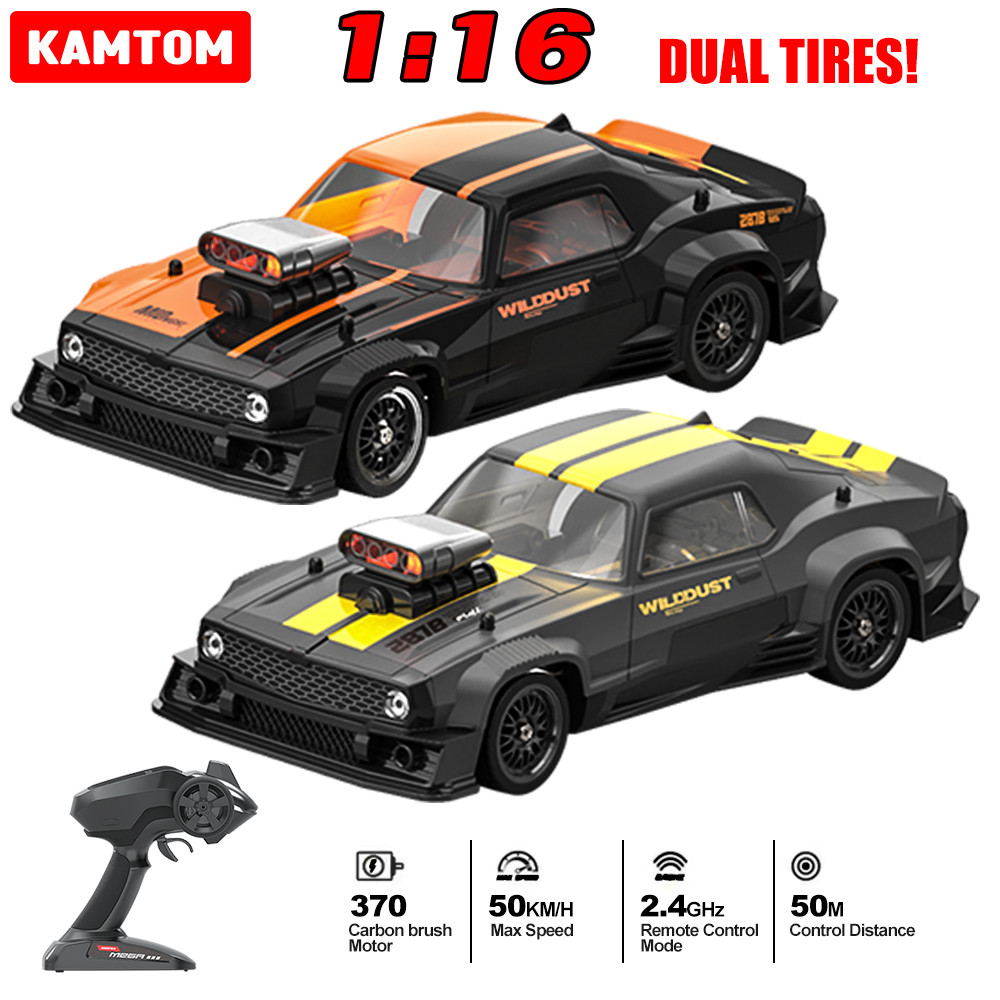 KAMTOM RC Cars DC163A Drift Car 1:16 Scale 4WD RC Professional Adult ...