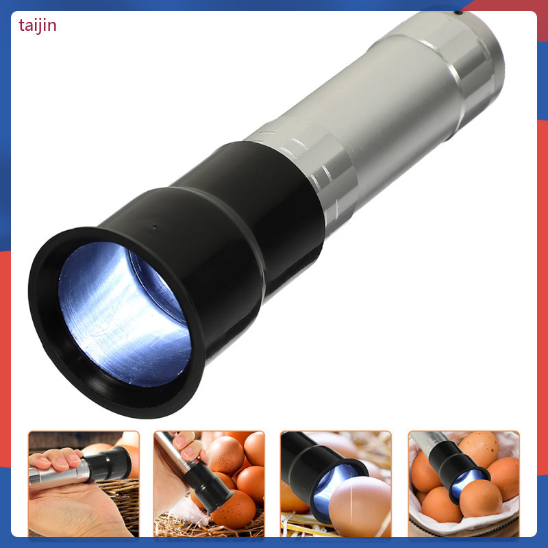 2Pcs Incubator Egg Tester Handheld Egg Test Egg Candling Lamp Poultry ...