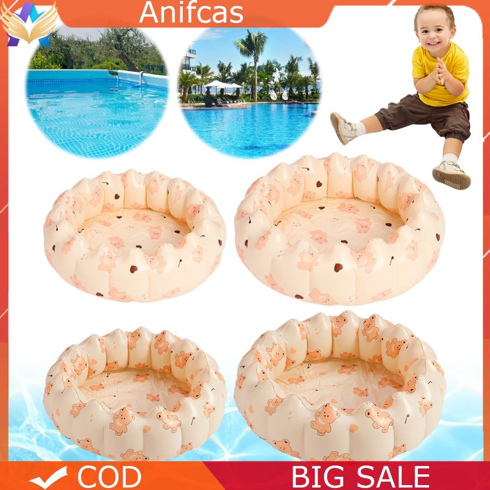 Inflatable Swimming Pool Bath Swimming Ring Anti Slip PVC for Summer ...