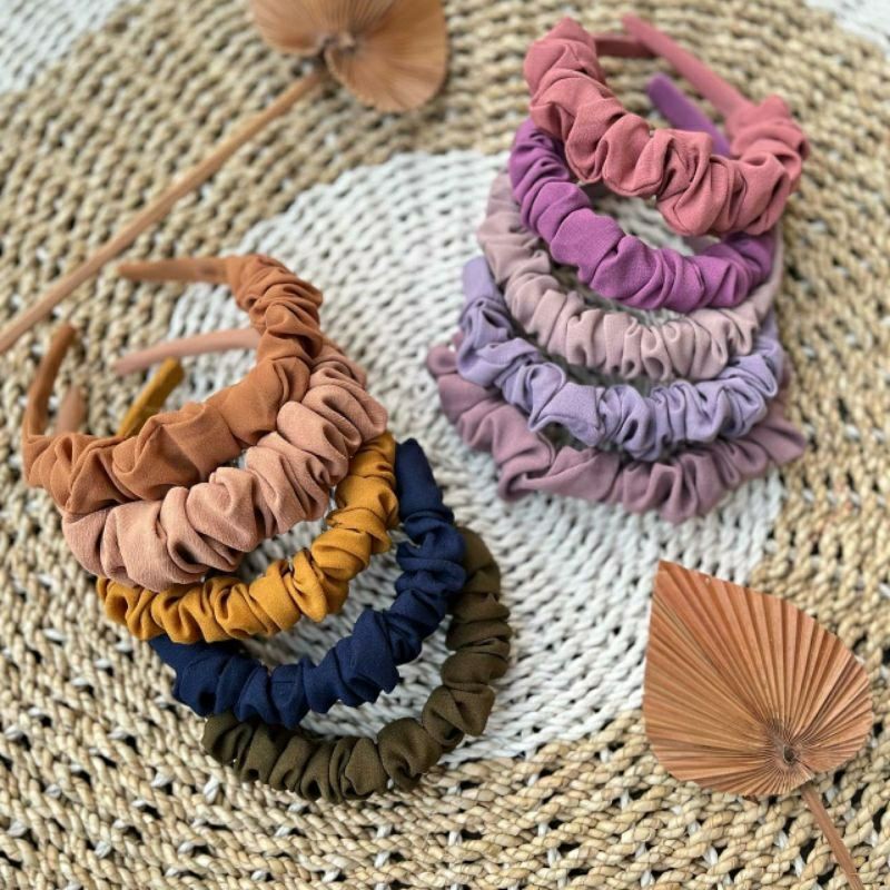 JI8 Headband SCRUNCHIE KOREA PREMIUM - BANDO KOREA - BANDO NAGITA ...