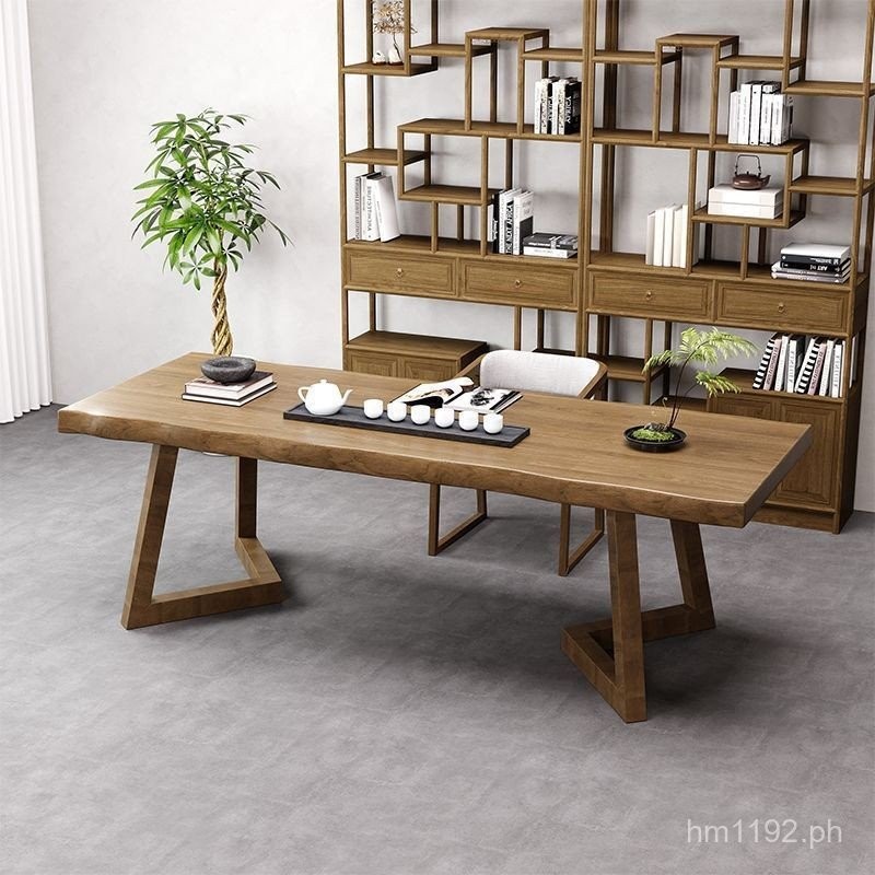 Minimalist Conference Table Office Staff Large Long Table Desk Chair ...
