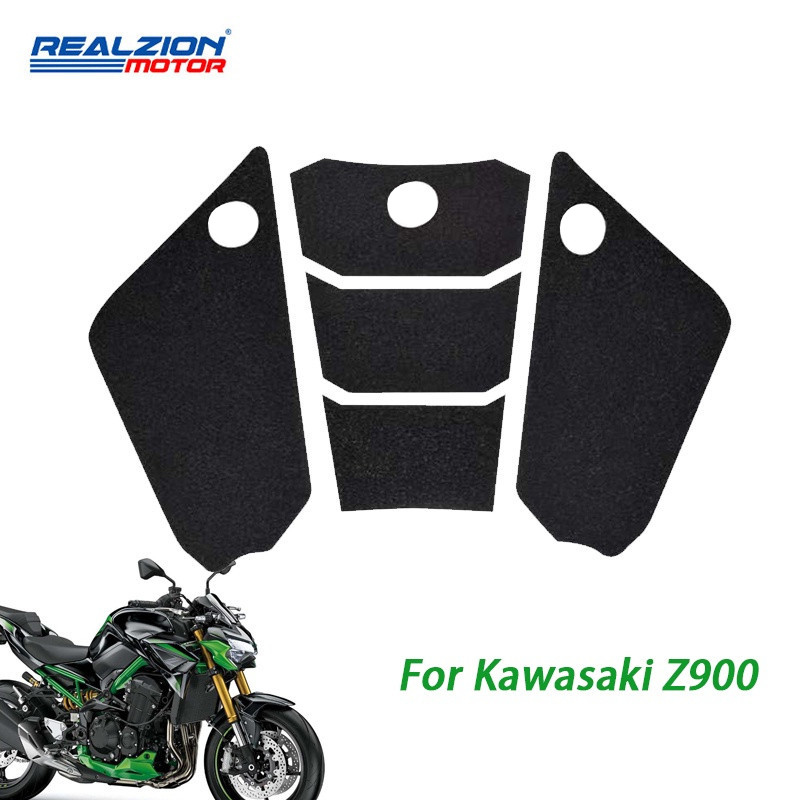 REALZIONMOTOR For Kawasaki Z900 Anti Slip Crown Pad Fuel Tank Pad ...